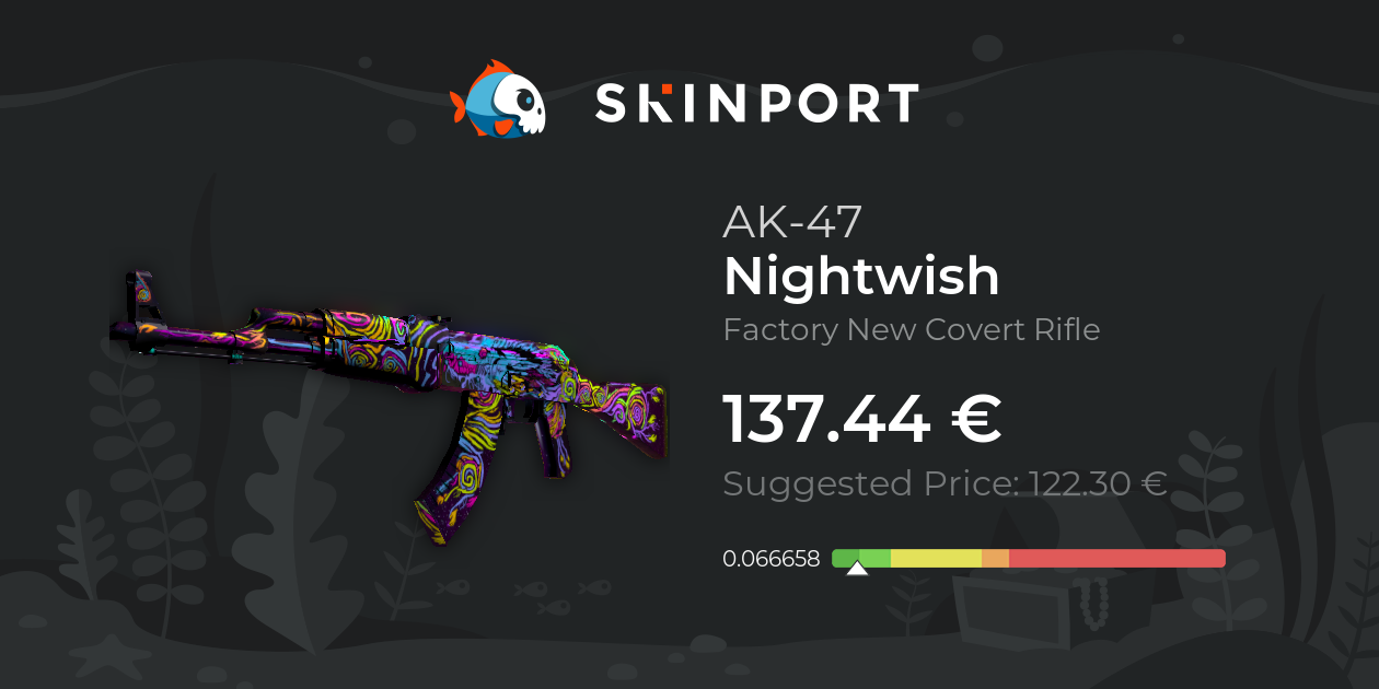 AK-47 | Nightwish (Factory New) - Counter-Strike 2 - Skinport