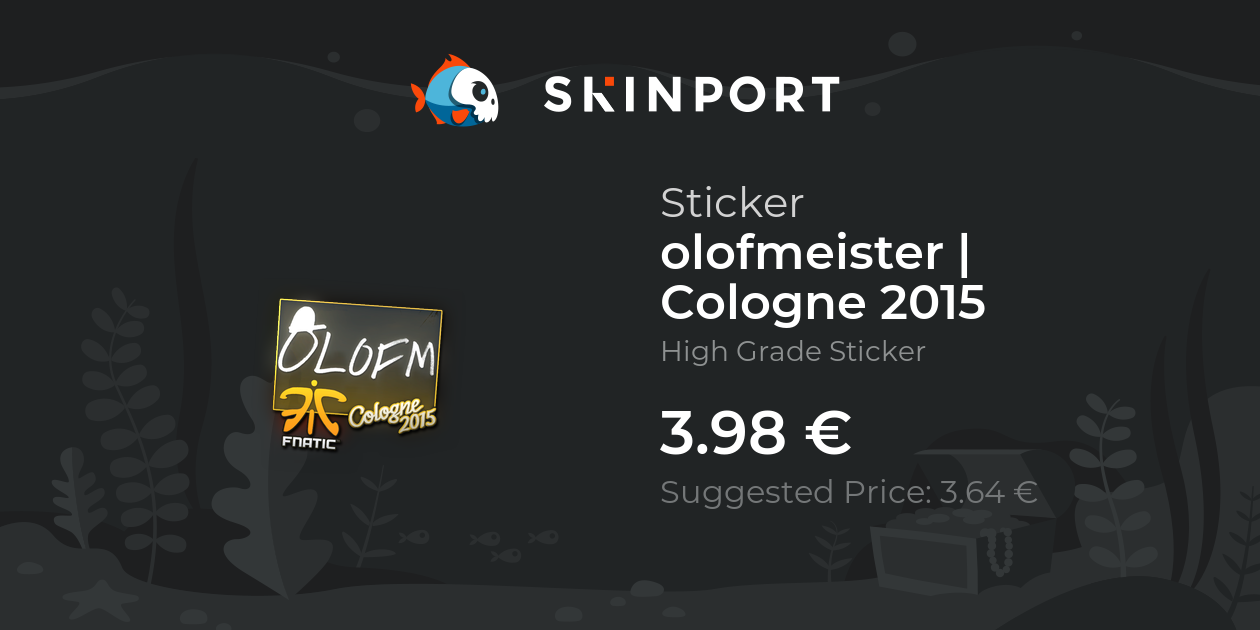 Sticker | olofmeister | Cologne 2015 - Counter-Strike 2 - Skinport