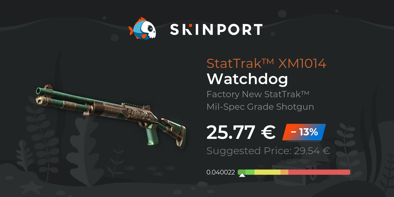 StatTrak™ XM1014 | Watchdog (Factory New) - Counter-Strike 2 - Skinport