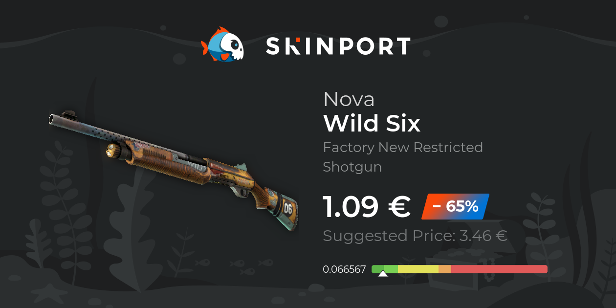 Nova | Wild Six (Factory New) - CS2 - Skinport