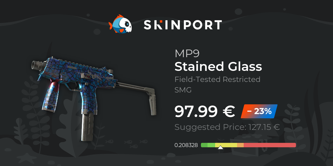 MP9 | Stained Glass (Field-Tested) - Counter-Strike 2 - Skinport