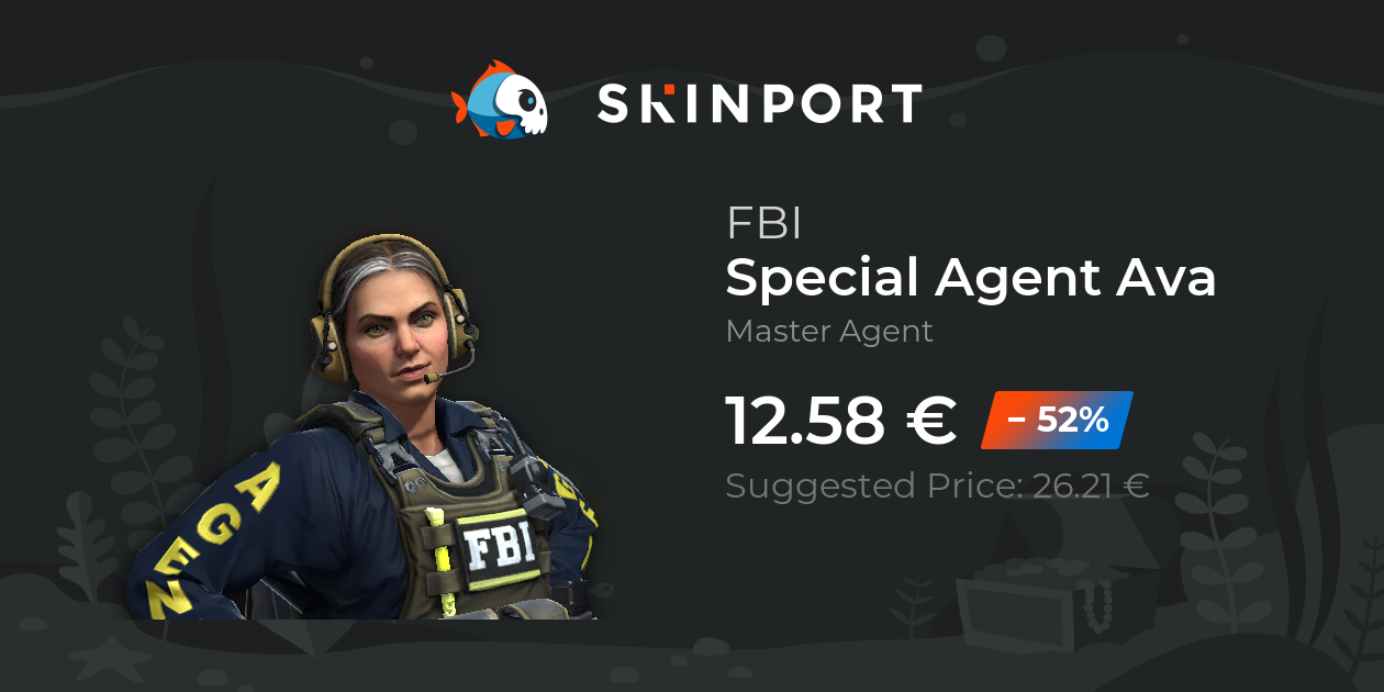 Special Agent Ava | FBI - CS:GO - Skinport