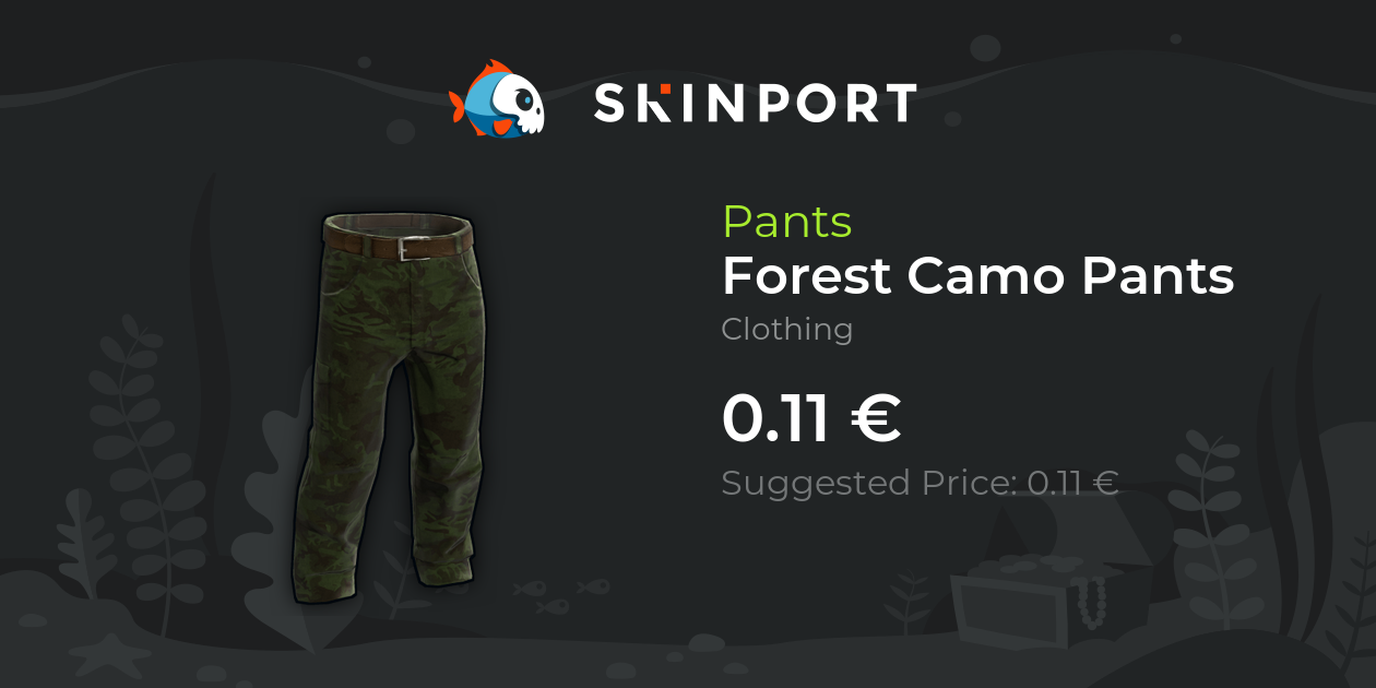 Forest Camo Pants - Rust - Skinport