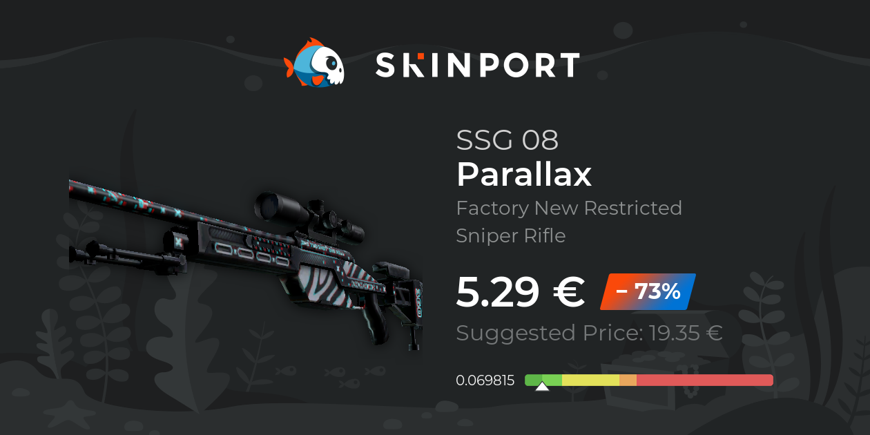 SSG 08 | Parallax (Factory New) - CS2 - Skinport