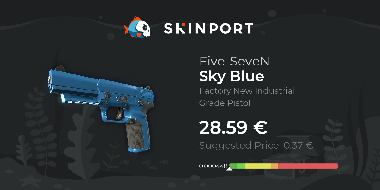 Five-SeveN | Sky Blue (Factory New) - Counter-Strike 2 - Skinport