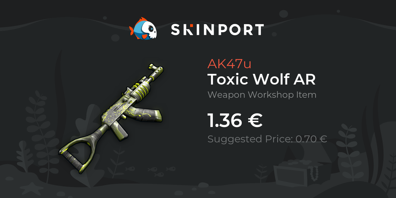 Toxic Wolf AR - Rust - Skinport
