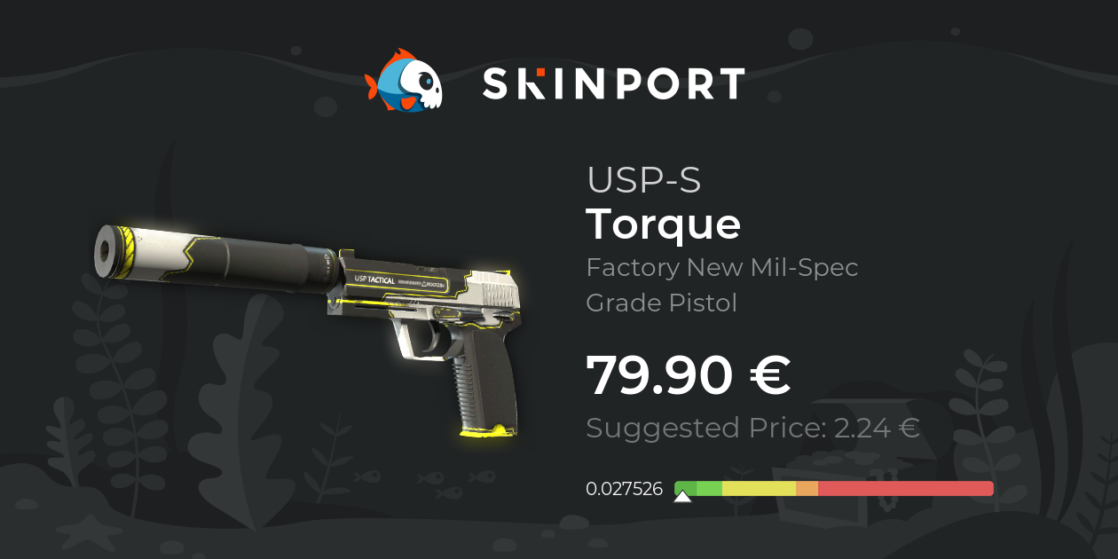 USP-S | Torque (Factory New) - Counter-Strike 2 - Skinport