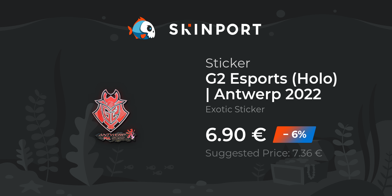 Sticker | G2 Esports (Holo) | Antwerp 2022 - Counter-Strike 2 - Skinport