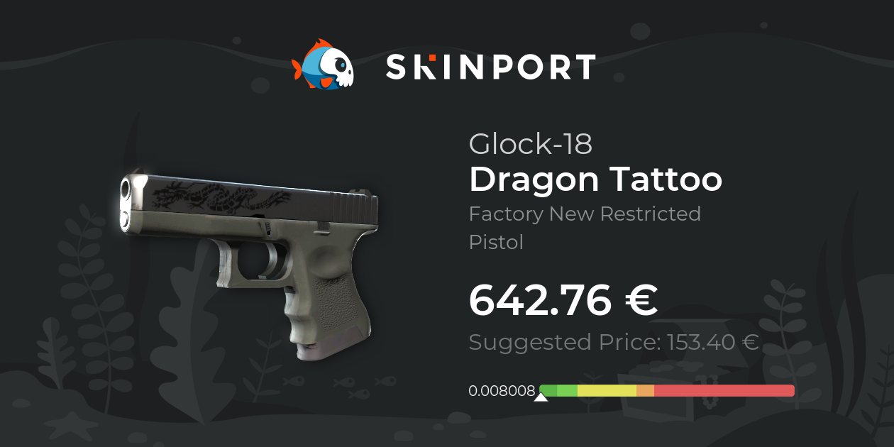 Glock-18 | Dragon Tattoo (Factory New) - Counter-Strike 2 - Skinport