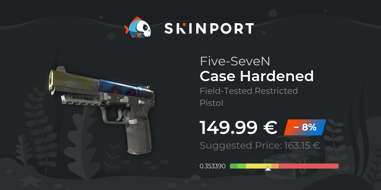 Five-SeveN | Case Hardened (Field-Tested) - Counter-Strike 2 - Skinport