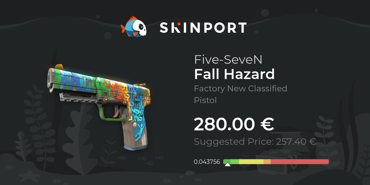 Five-SeveN | Fall Hazard (Factory New) - Counter-Strike 2 - Skinport