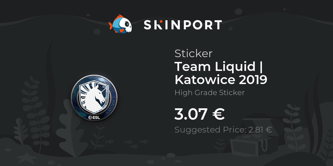 Sticker | Team Liquid | Katowice 2019 - Counter-Strike 2 - Skinport