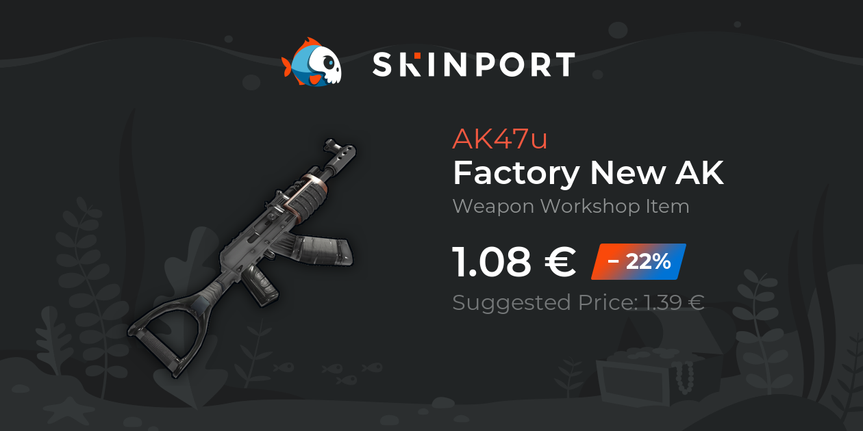 Factory New AK - Rust - Skinport