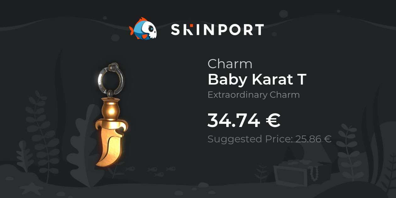 Charm | Baby Karat T - Counter-Strike 2 - Skinport