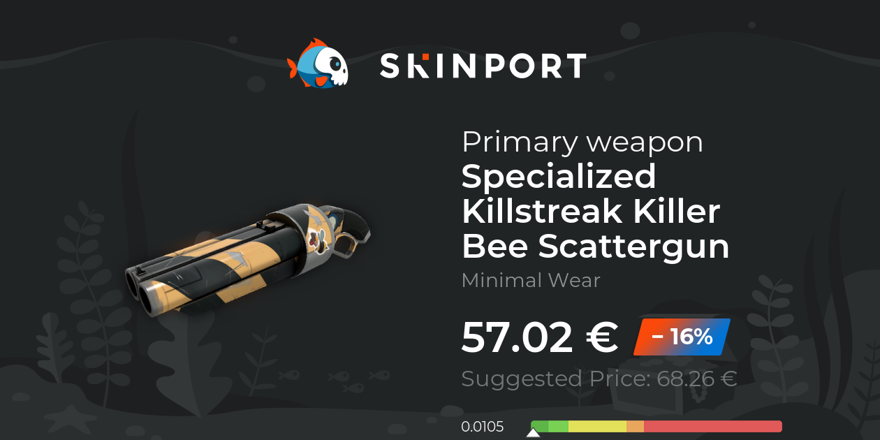 Specialiserad mördarserieKiller Bee Hagelbössa (Minimalt slitage ...
