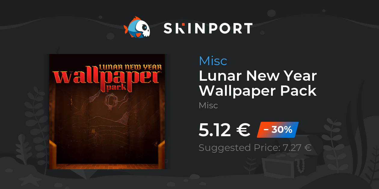 Lunar New Year Wallpaper Pack - Rust - Skinport