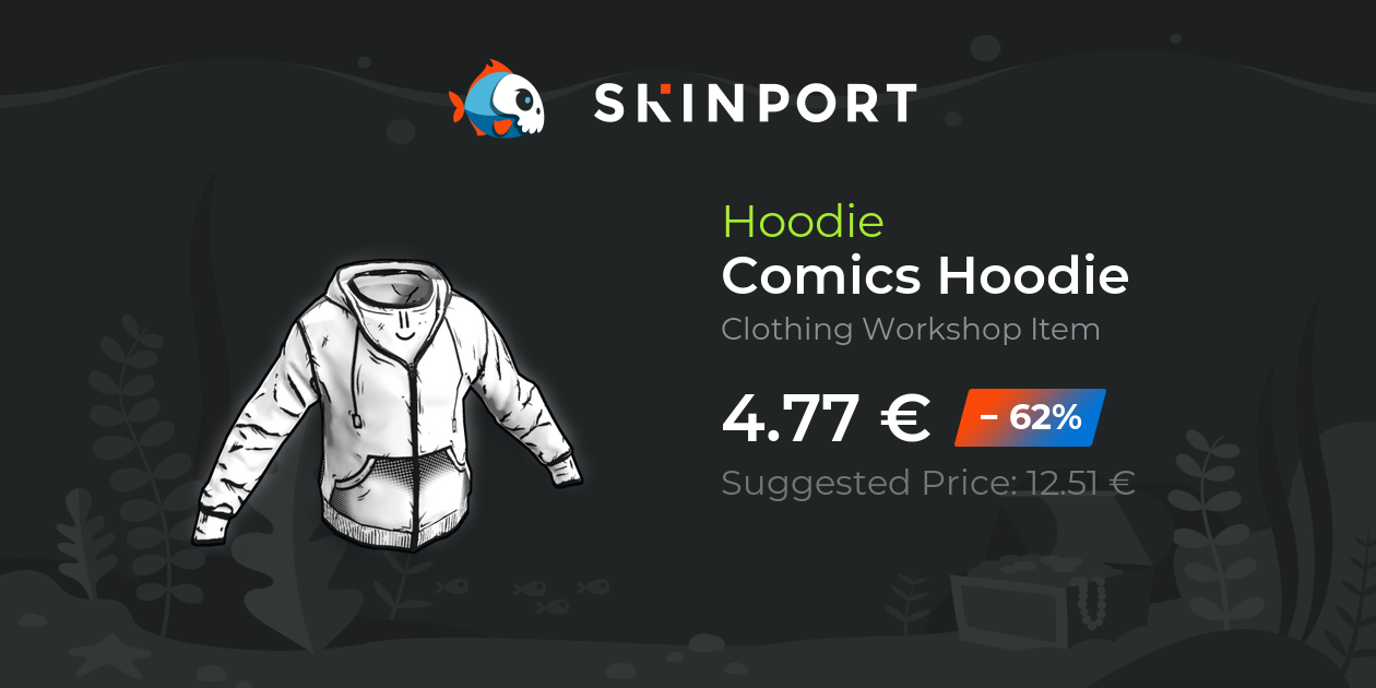 Comics Hoodie - Rust - Skinport