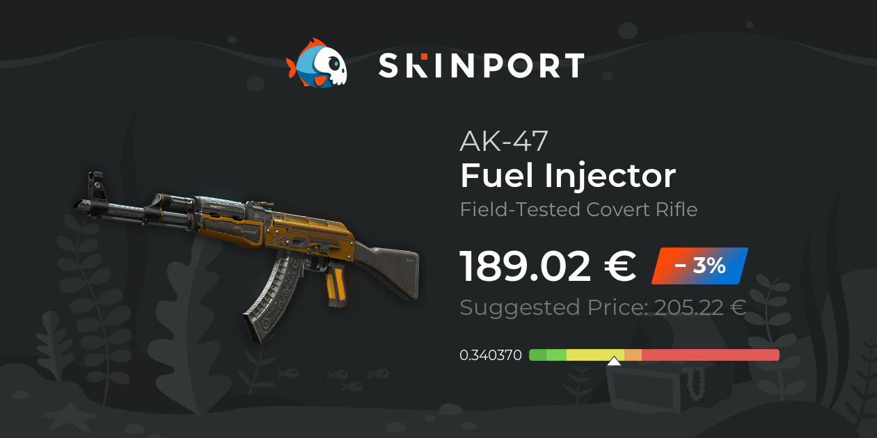 AK-47 | Fuel Injector (Field-Tested) - Counter-Strike 2 - Skinport