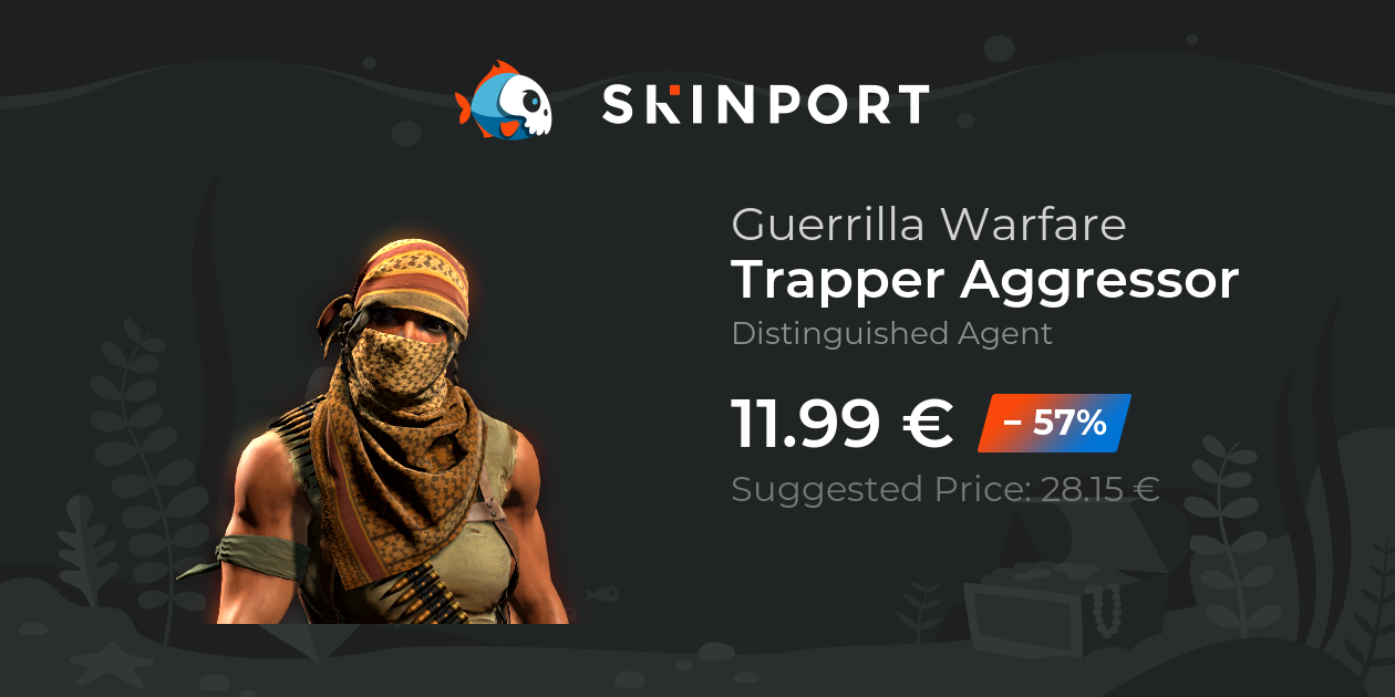 Trapper Aggressor | Guerrilla Warfare - Counter-Strike 2 - Skinport