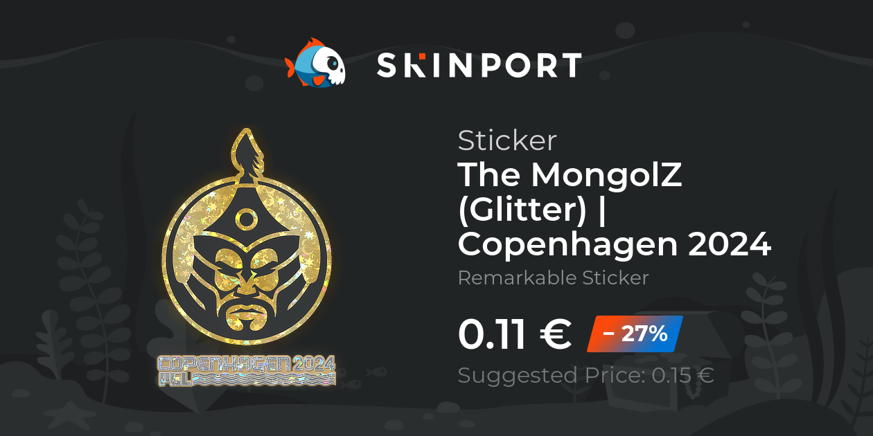 Sticker | The MongolZ (Glitter) | Copenhagen 2024 - Counter-Strike 2 ...