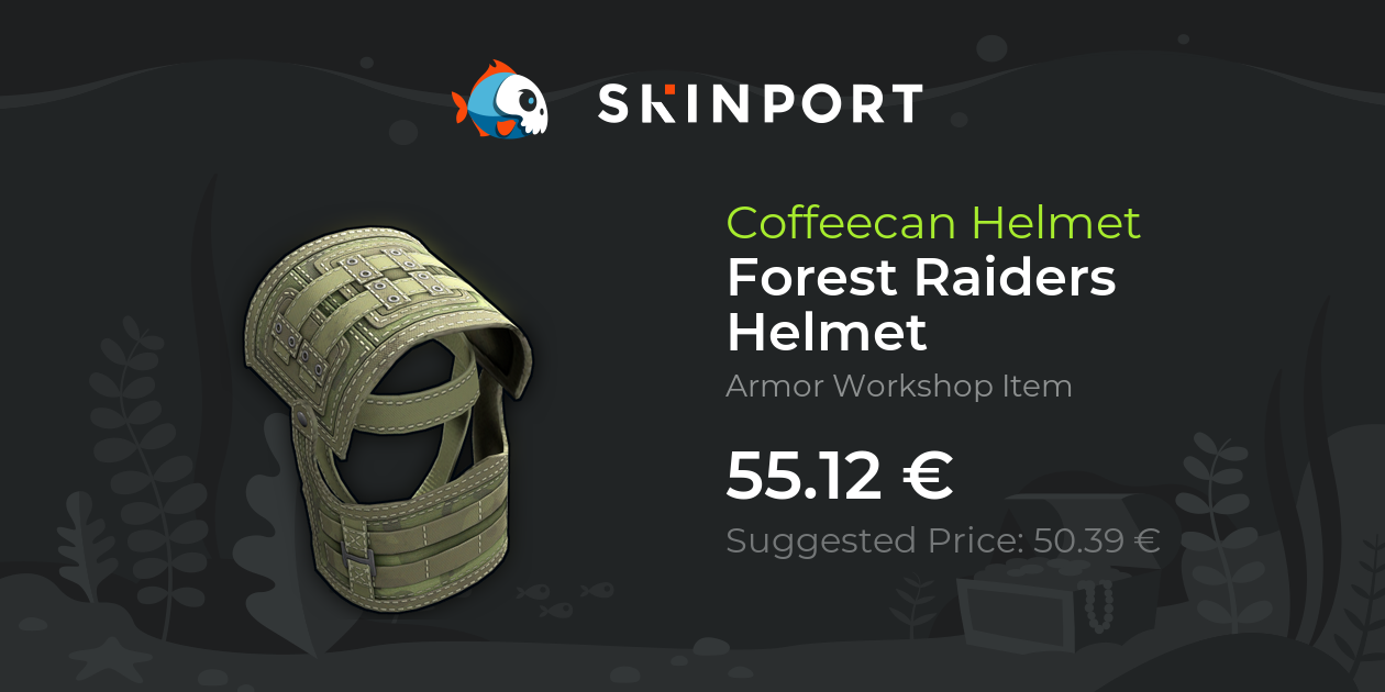 Forest Raiders Helmet - Rust - Skinport