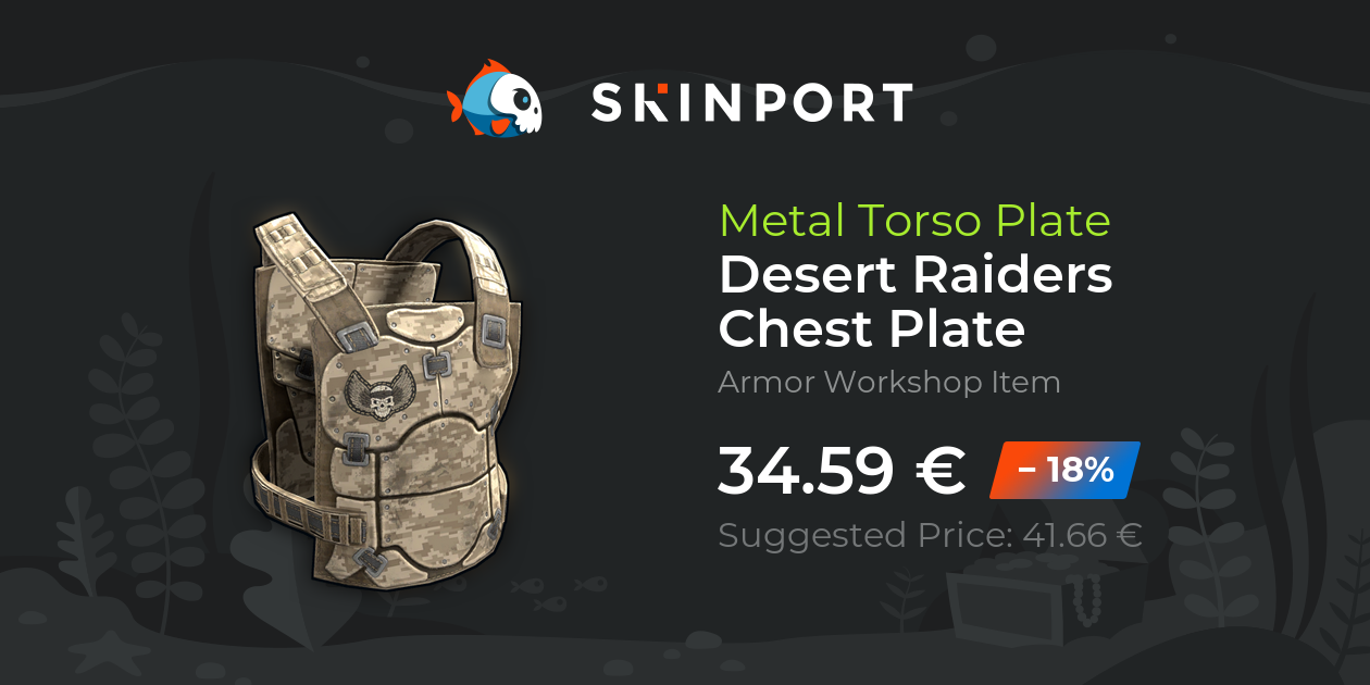 Desert Raiders Chest Plate - Rust - Skinport