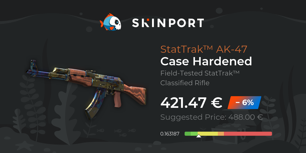 StatTrak™ AK-47 | Case Hardened (Field-Tested) - Counter-Strike 2 ...