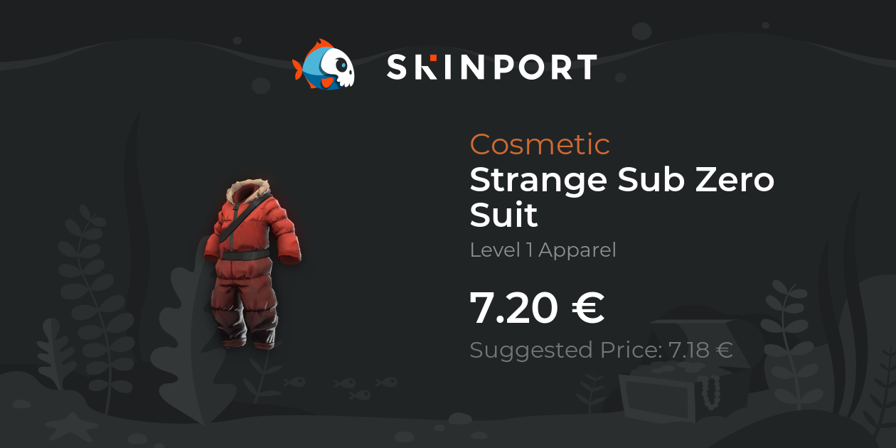 Strange Sub Zero Suit - Team Fortress 2 - Skinport
