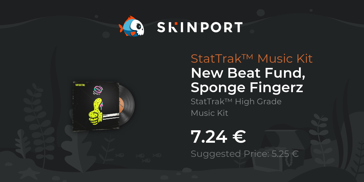 StatTrak™ Music Kit | New Beat Fund, Sponge Fingerz - Counter-Strike 2 ...