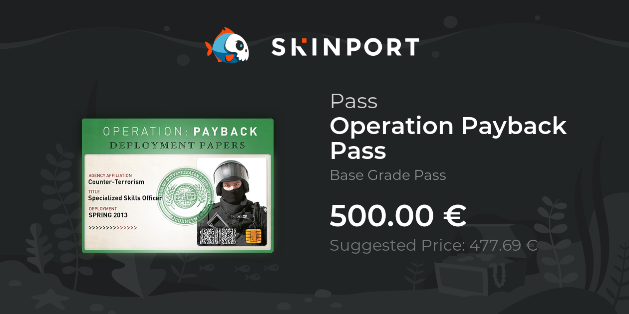 „Operation Payback“-Pass - CS:GO - Skinport