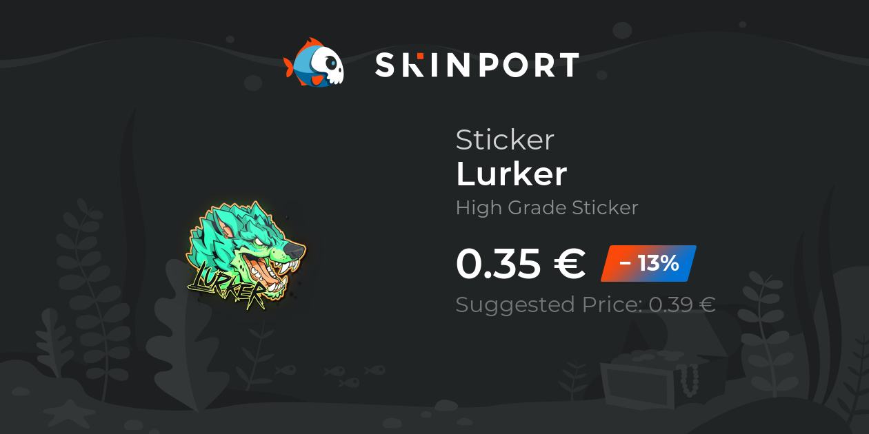 Sticker | Lurker - Counter-Strike 2 - Skinport