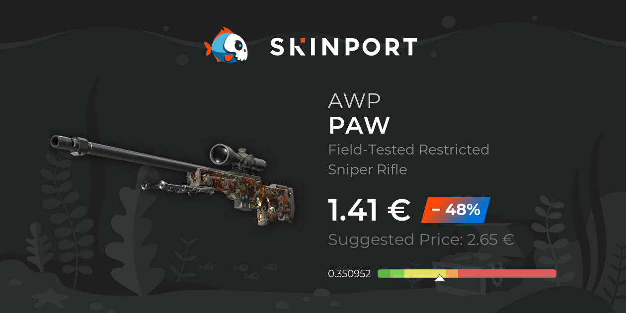 AWP | PAW (Field-Tested) - Counter-Strike 2 - Skinport