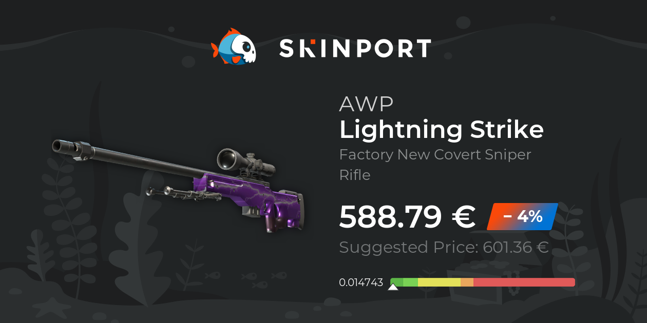 AWP | Lightning Strike (Factory New) - Counter-Strike 2 - Skinport