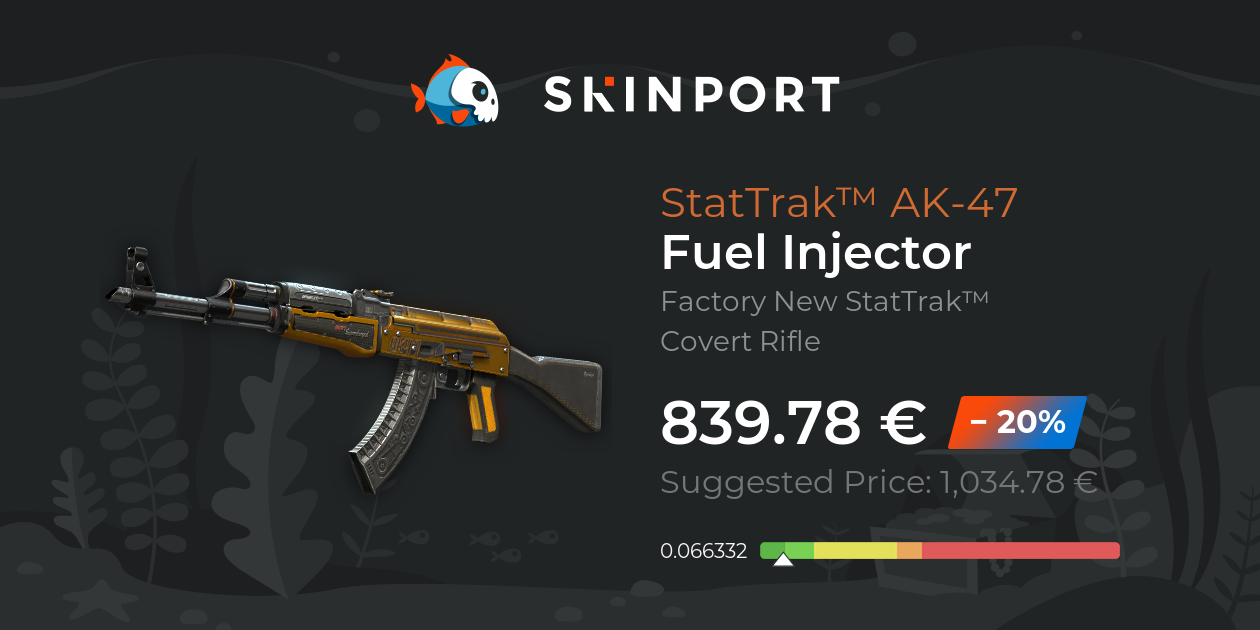 StatTrak™ AK-47 | Fuel Injector (Factory New) - Counter-Strike 2 - Skinport