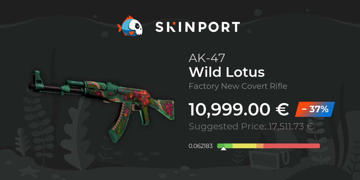 AK-47 | Wild Lotus (Factory New) - Counter-Strike 2 - Skinport