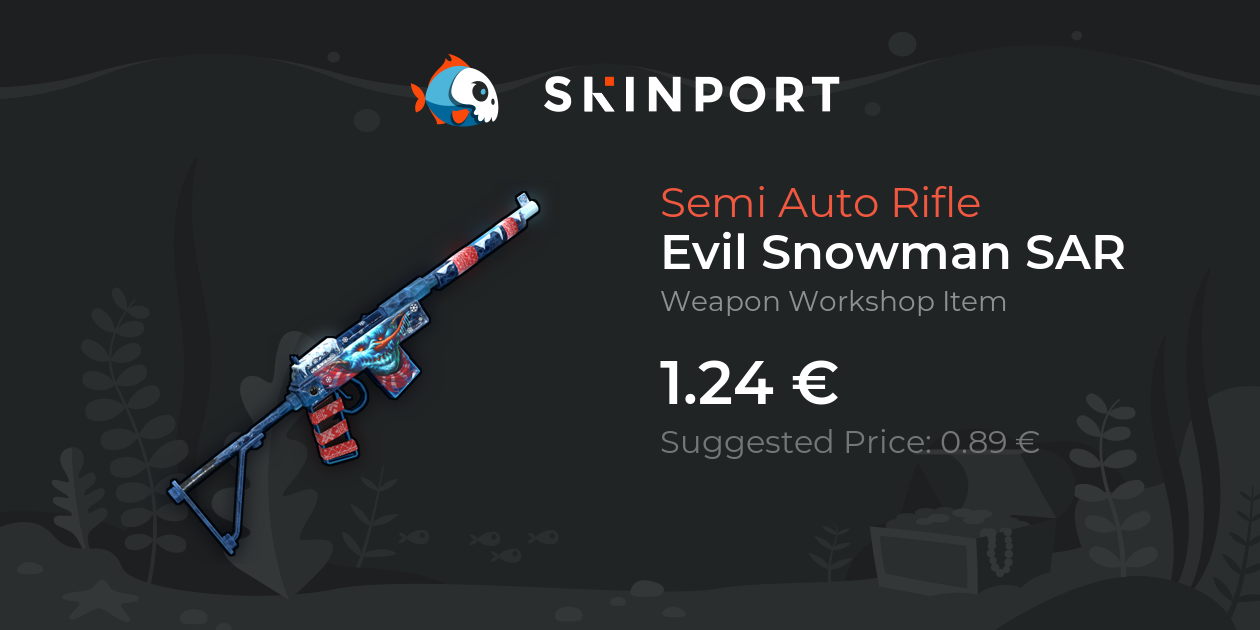 Evil Snowman SAR - Rust - Skinport