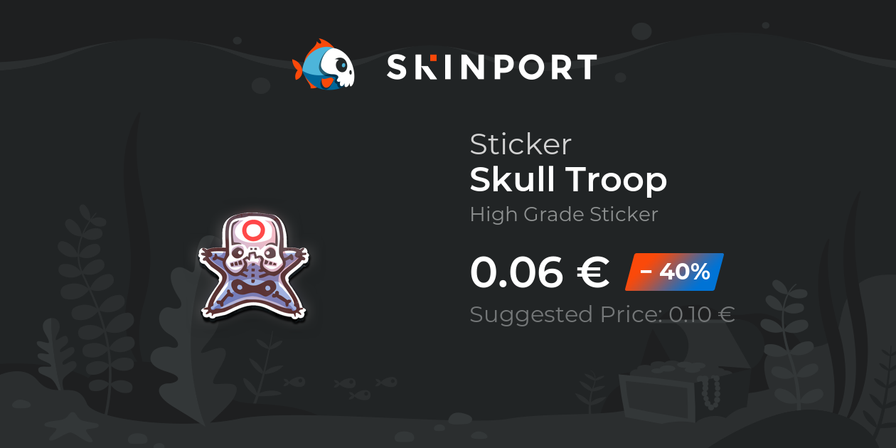 Sticker | Skull Troop - Counter-Strike 2 - Skinport