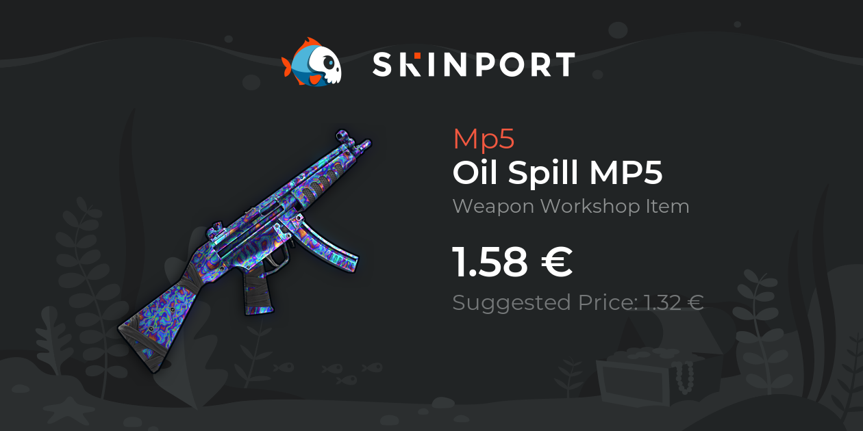 Oil Spill MP5 - Rust - Skinport