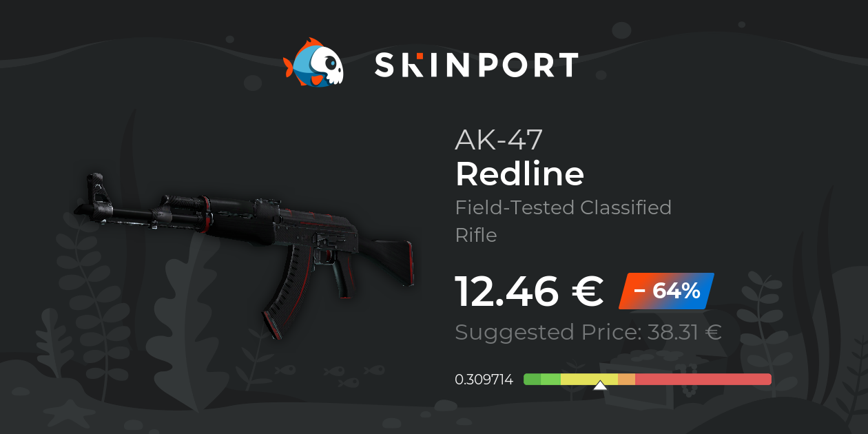 AK-47 | Redline (Field-Tested) - CS2 - Skinport