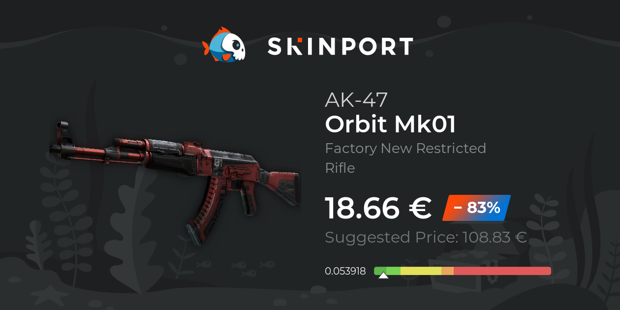 AK-47 | Orbit Mk01 (Factory New) - CS:GO - Skinport