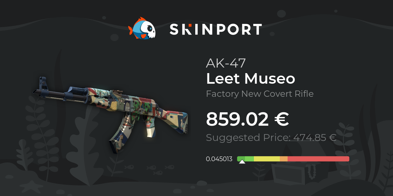 AK-47 | Leet Museo (Factory New) - Counter-Strike 2 - Skinport