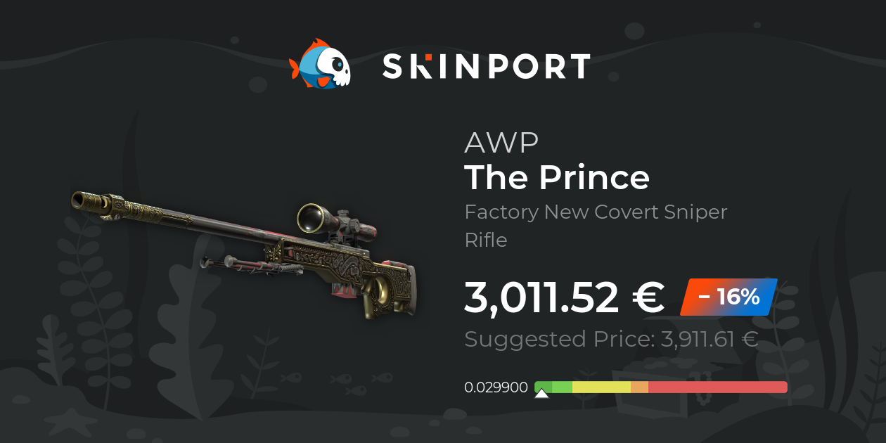 AWP | The Prince (Factory New) - Counter-Strike 2 - Skinport