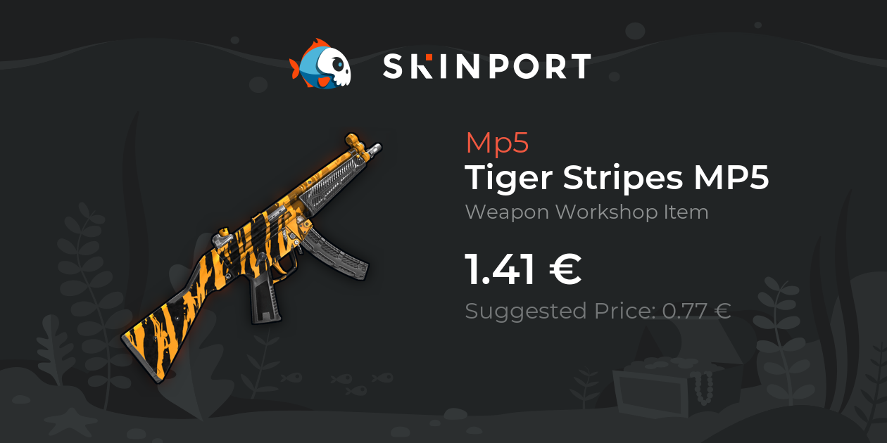 Tiger Stripes MP5 - Rust - Skinport