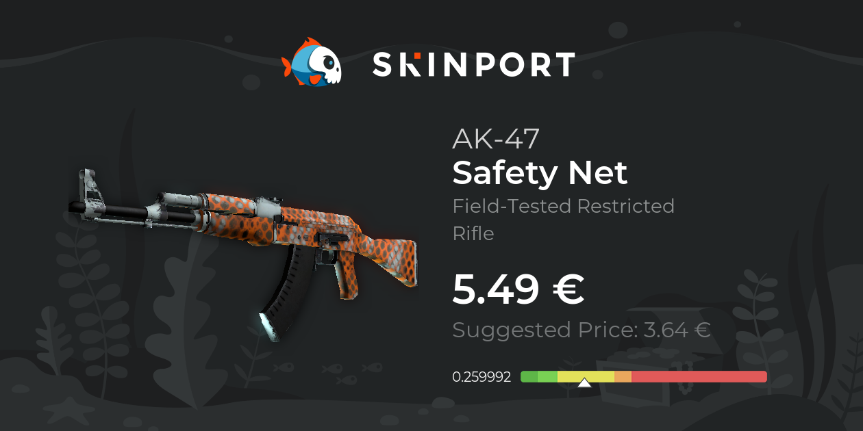 AK-47 | Safety Net (Field-Tested) - CS2 - Skinport
