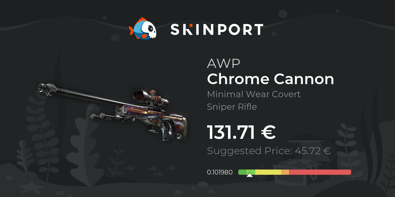 AWP | Chrome Cannon (Minimal Wear) - Counter-Strike 2 - Skinport