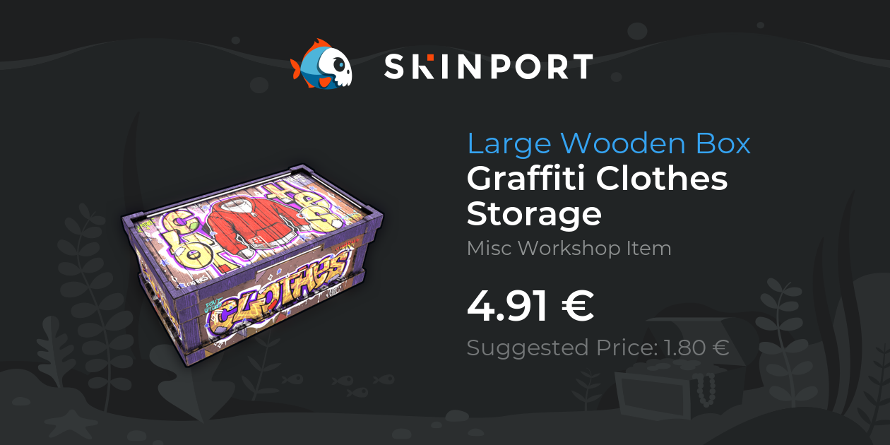 Graffiti Clothes Storage - Rust - Skinport