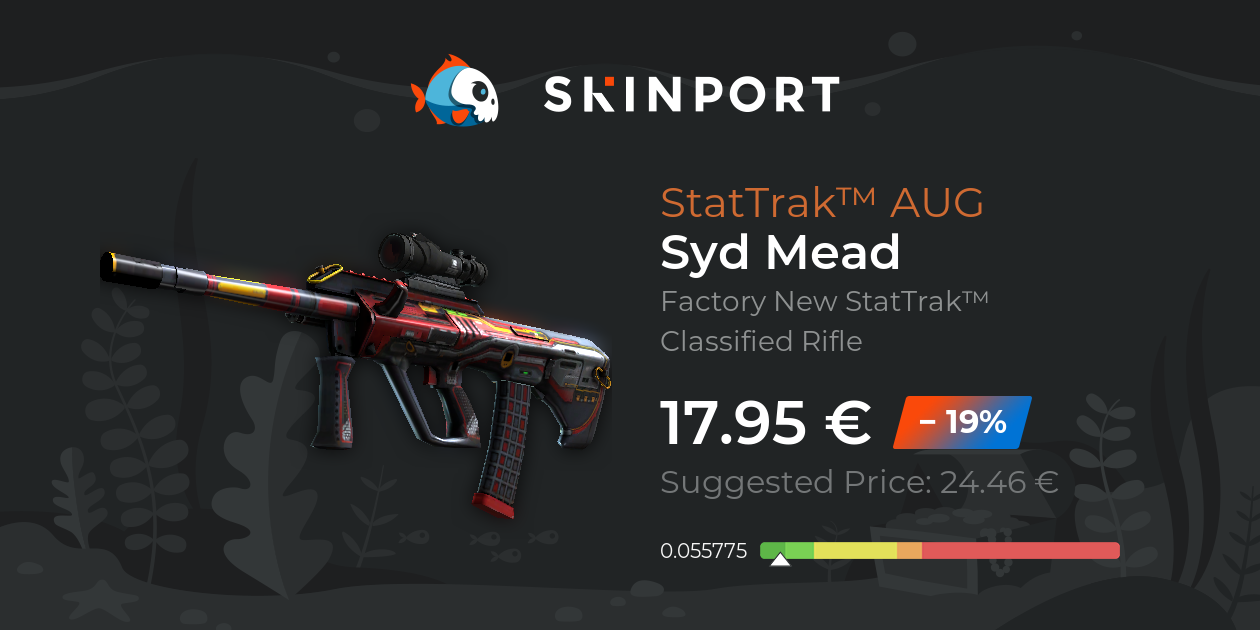 StatTrak™ AUG | Syd Mead (Factory New) - Counter-Strike 2 - Skinport