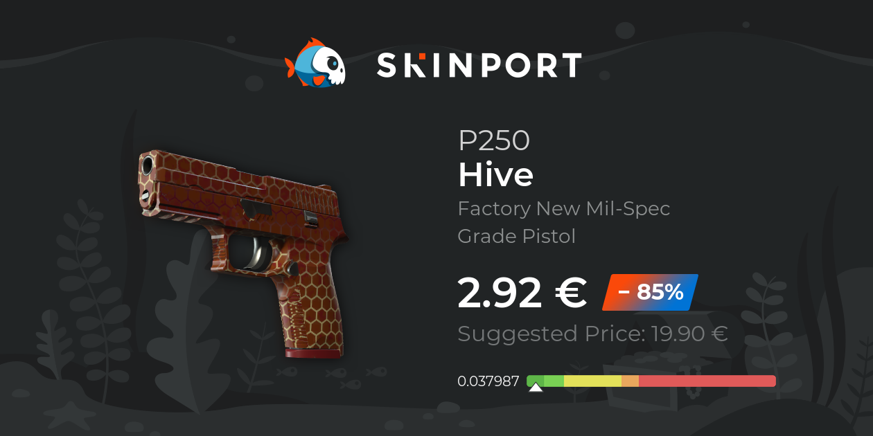 P250 | Hive (Factory New) - Counter-Strike 2 - Skinport