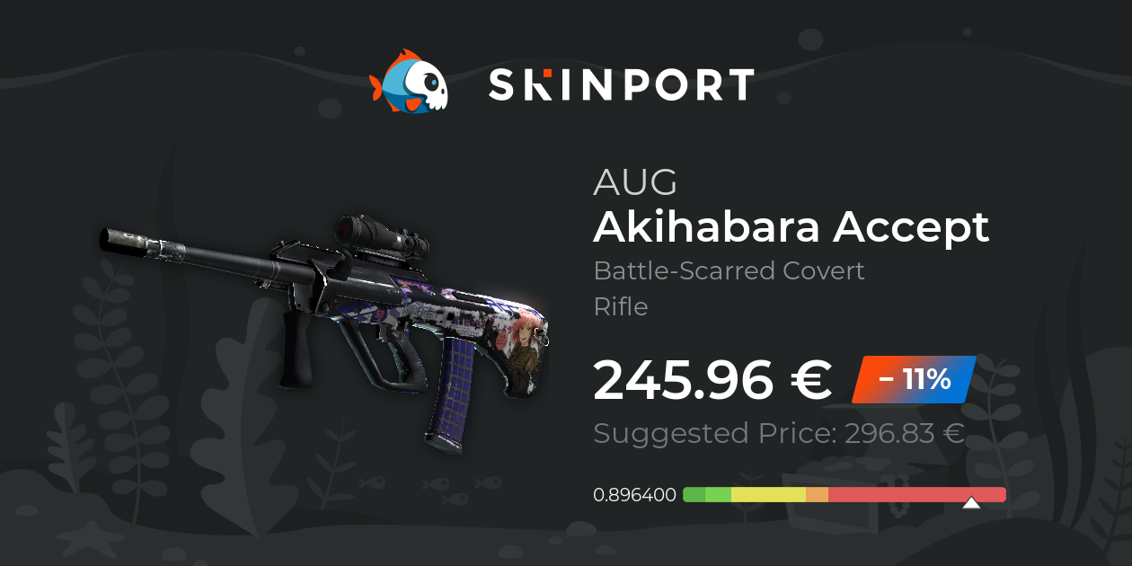 AUG | Akihabara Accept (Battle-Scarred) - Counter-Strike 2 - Skinport