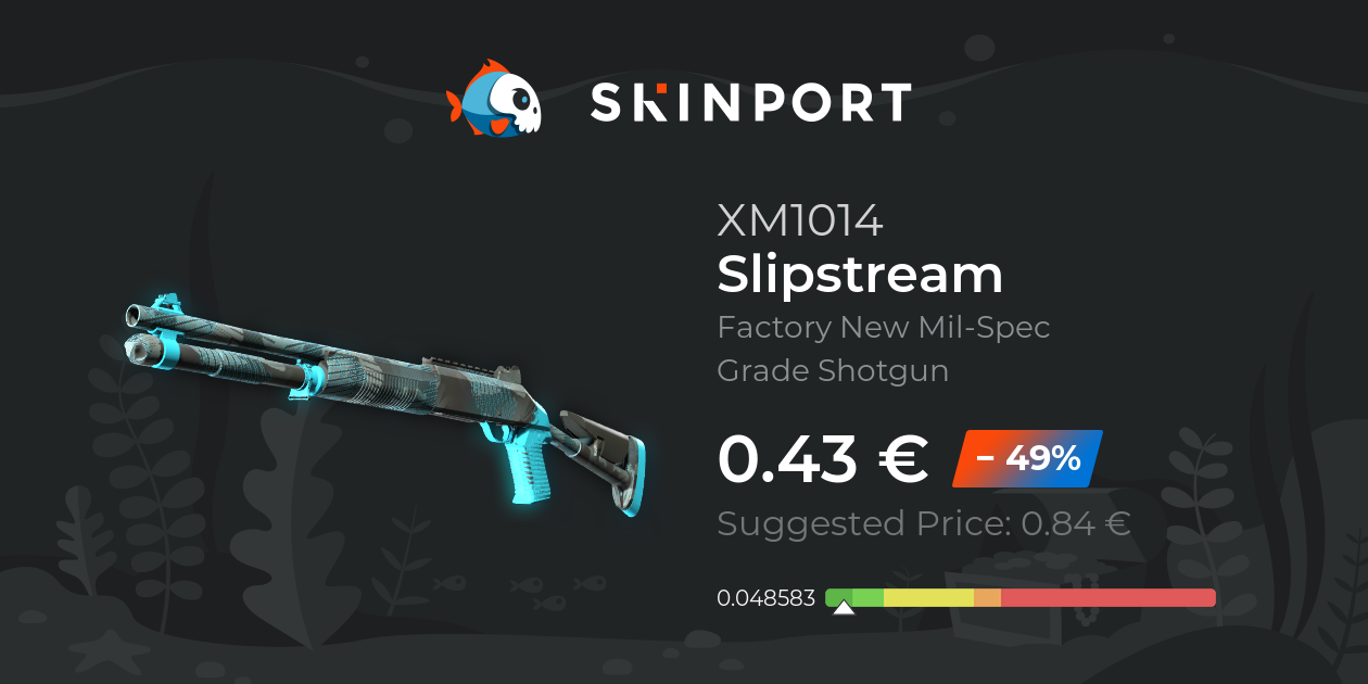 XM1014 | Slipstream (Factory New) - Counter-Strike 2 - Skinport